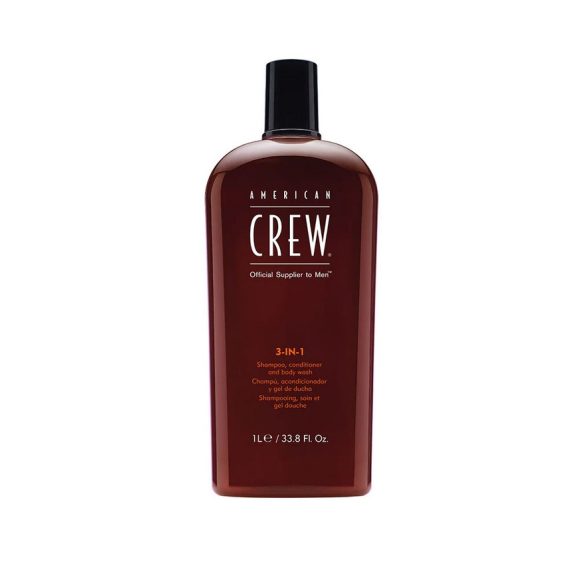American Crew Classic 3 In1 Shampoo Conditioner And Body Wash